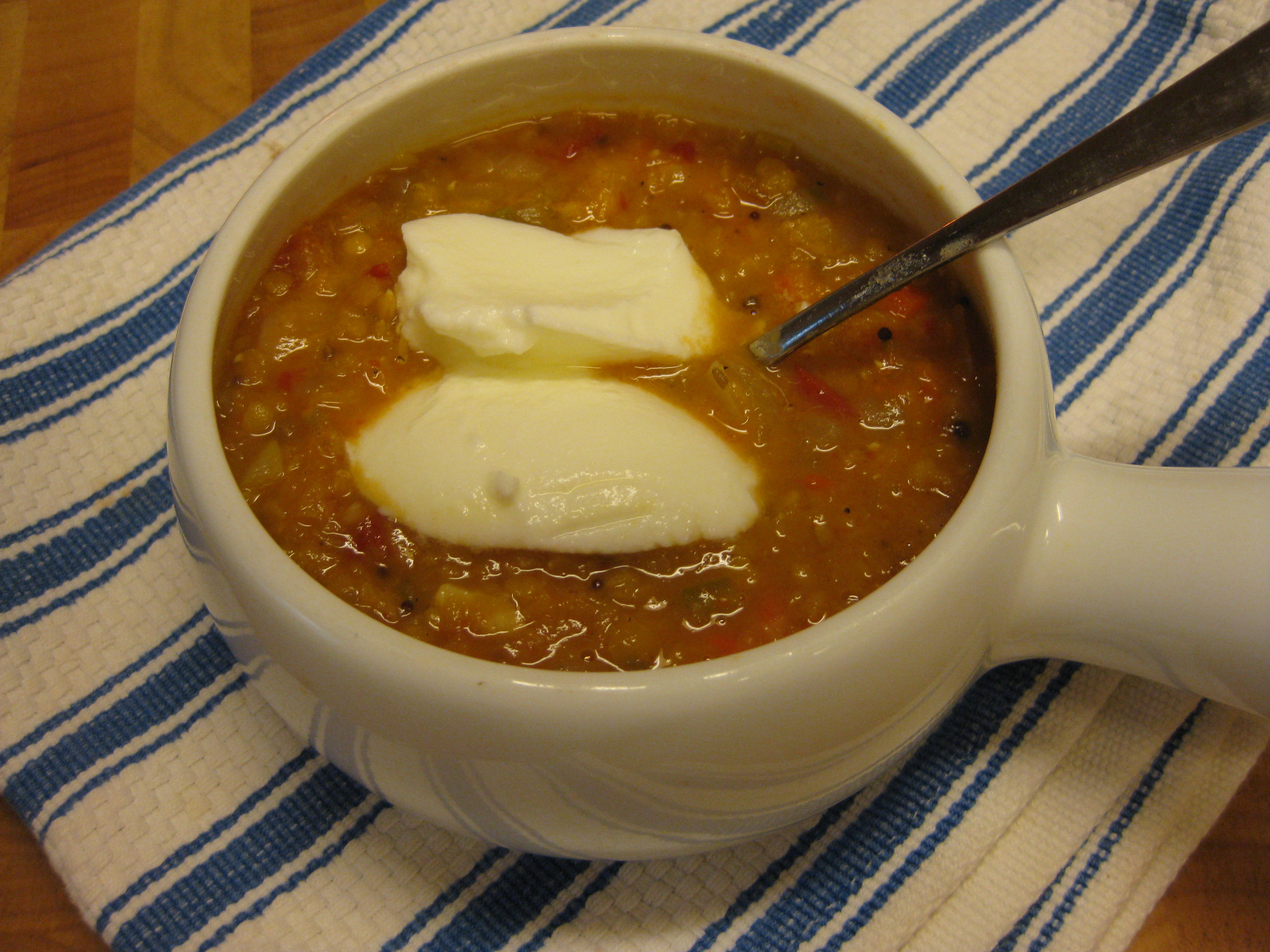 Spiced Pink Lentils Recipe on Food52