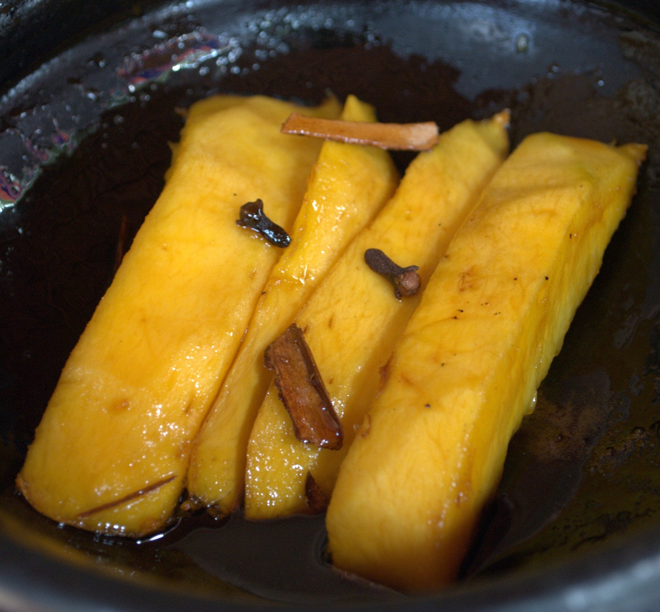 Flaming Mango Dessert Recipe on Food52