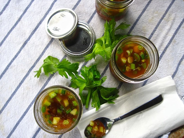 Garden Salad in Spicy Tomato Aspic recipe on Food52.com
